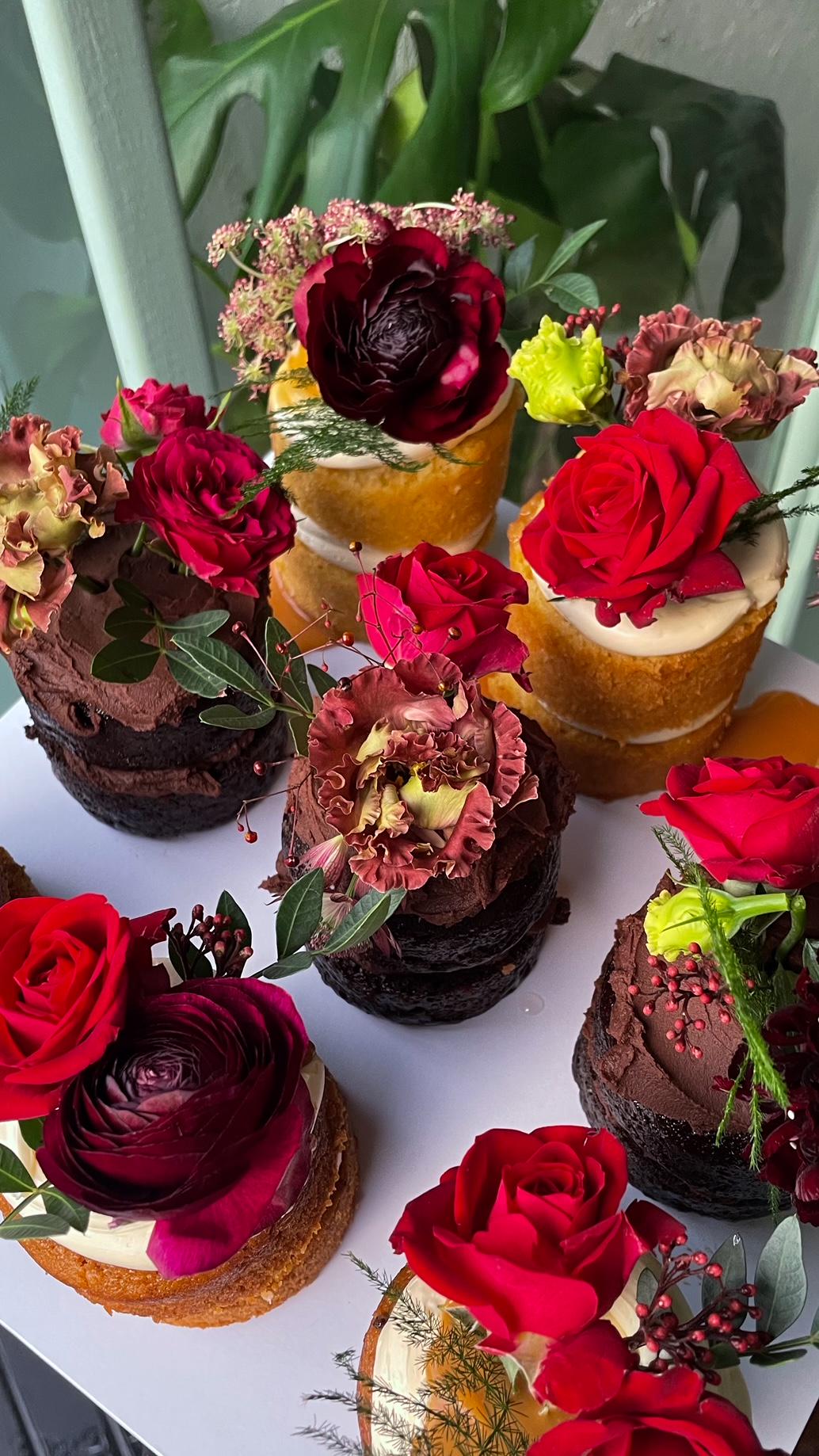 Mini Flower Cake Recipe - Birthday Cake Recipe - Etsy