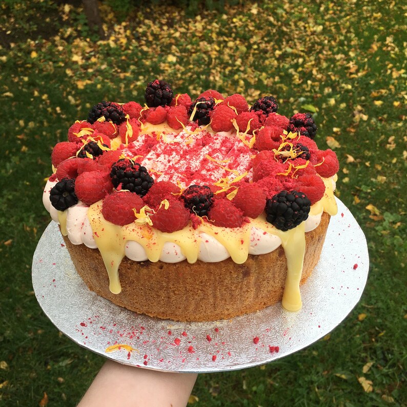 Cake Recipe, Easy Cake Recipe, Raspberry Cake, Home Baking, Birthday ...