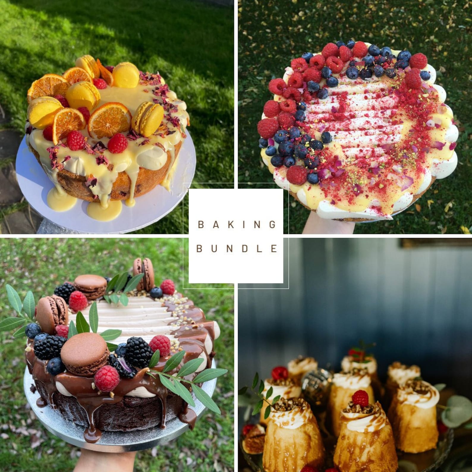 Cake Recipes, Recipe Bundle Pack, Digital Recipe Book, Chocolate Cake ...