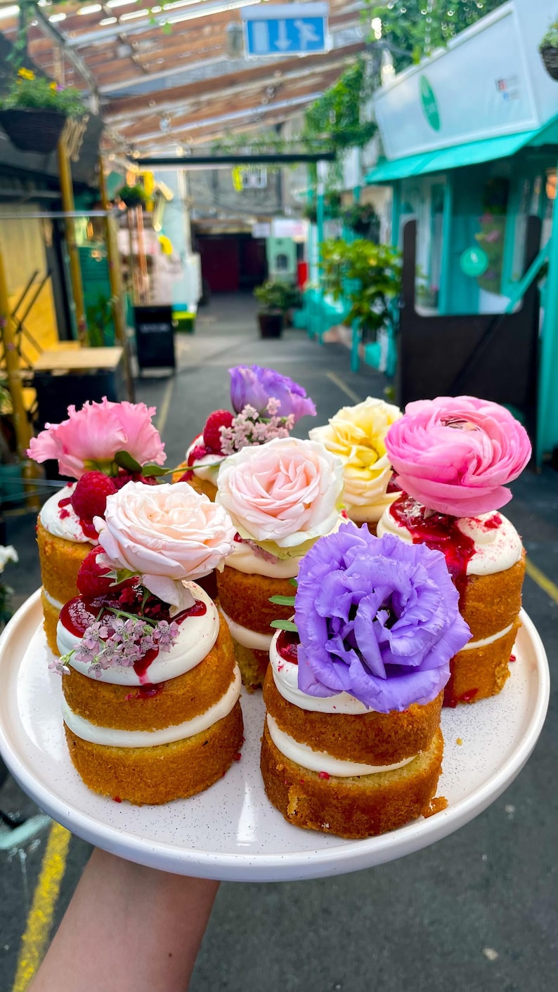 Mini Flower Cake Recipe - Birthday Cake Recipe - Etsy