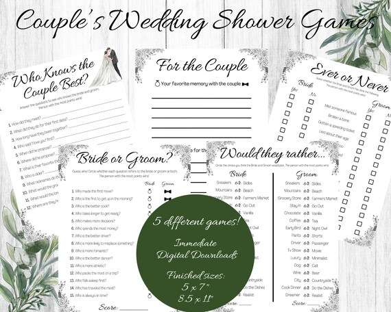 Ideas Para La Despedida De Los Novios 8 Juegos Para Una Despedida De