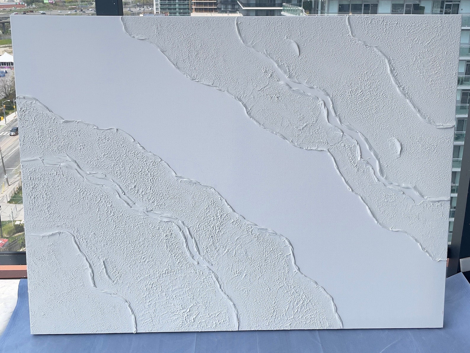 Textured Minimalist Canvas Art Custom Art 3D Wall Art - Etsy