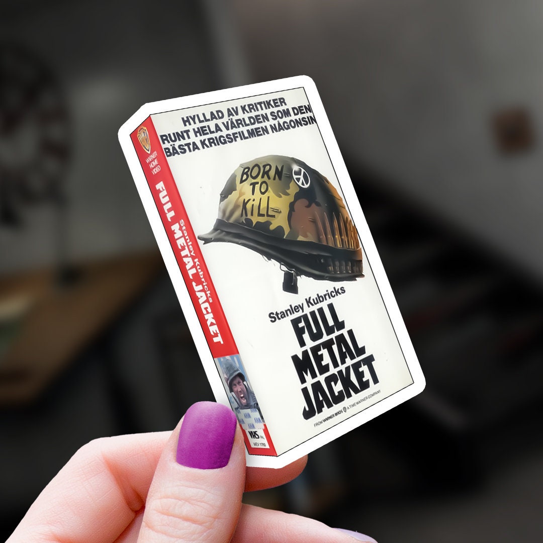 Full Metal Jacket VHS Movie Sticker - Etsy