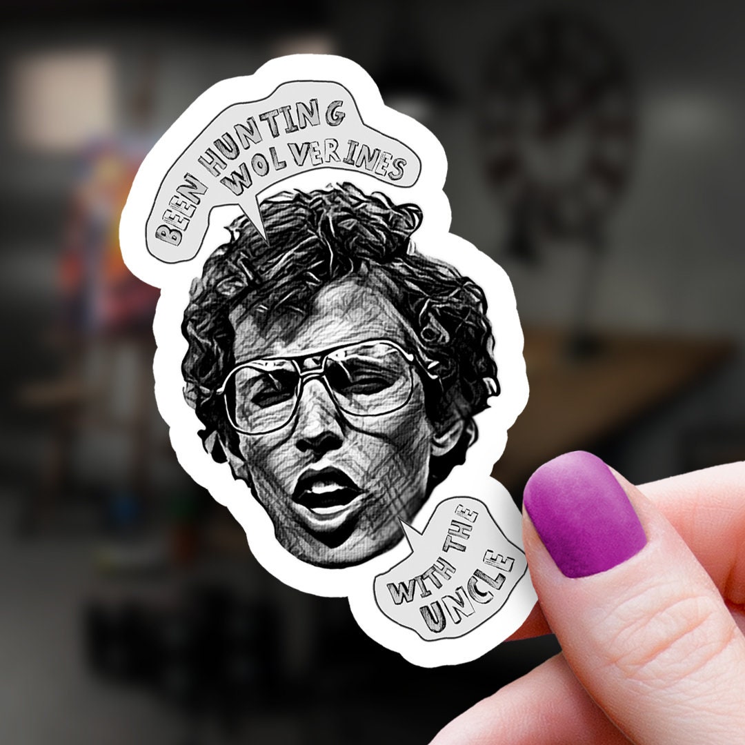 100% Waterproof Napoleon Dynamite Wolverine Hunter Vinyl Sticker Our ...