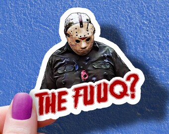Friday the 13th Jason Voorhees Horror Movie Vinyl Sticker - Etsy