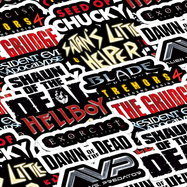 Horror Movie Bumper Stickers - Etsy