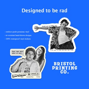 Amazing Happy Gilmore Sticker All in the Hips Chubbs Vinyl Sticker Adam ...