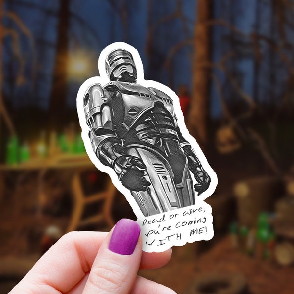 Robocop Sticker - Etsy
