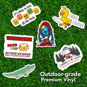 Happy Gilmore Sticker Ben Stiller Tremendous Looking Trophy Funny ...