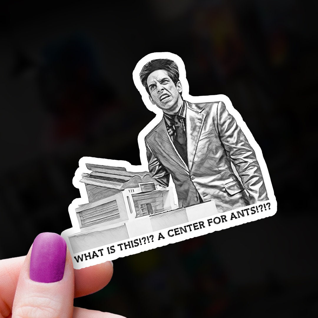 Ben Stiller center for Ants Zoolander Sticker Movie Quote Decal Funny ...