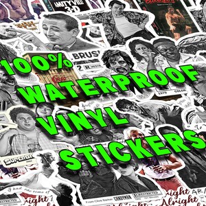 Happy Gilmore Sticker Ben Stiller Tremendous Looking Trophy Funny ...