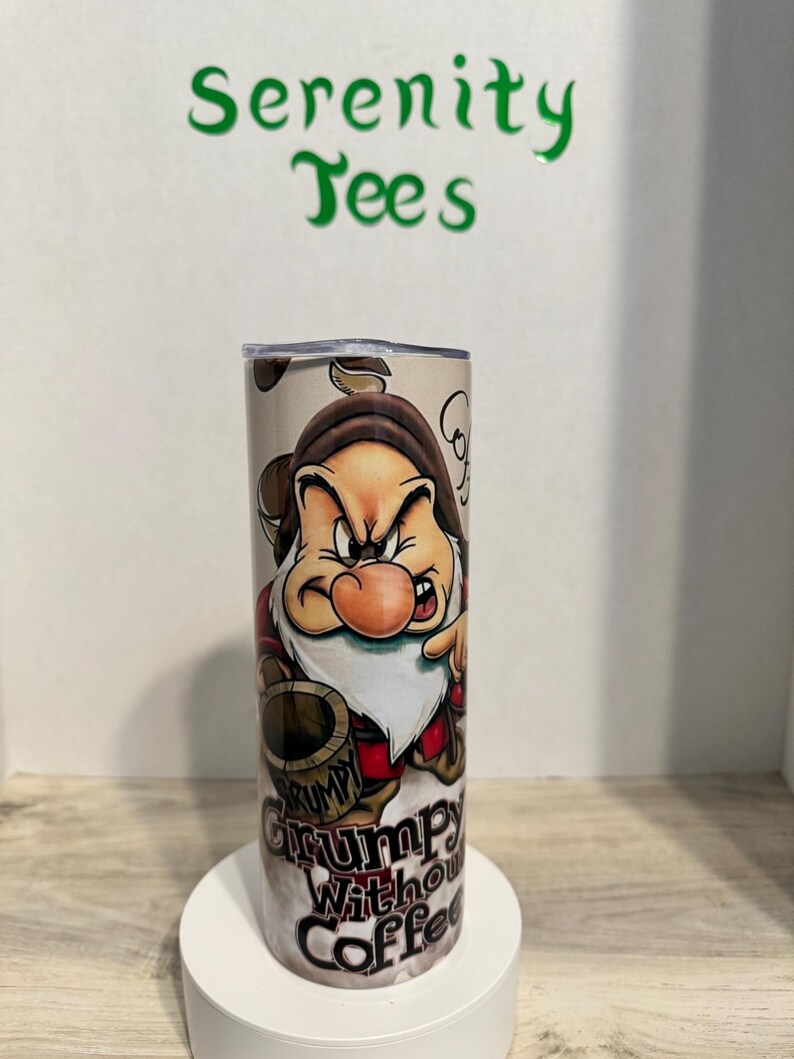 Grumpy Without Coffee 20oz Tumbler - Etsy