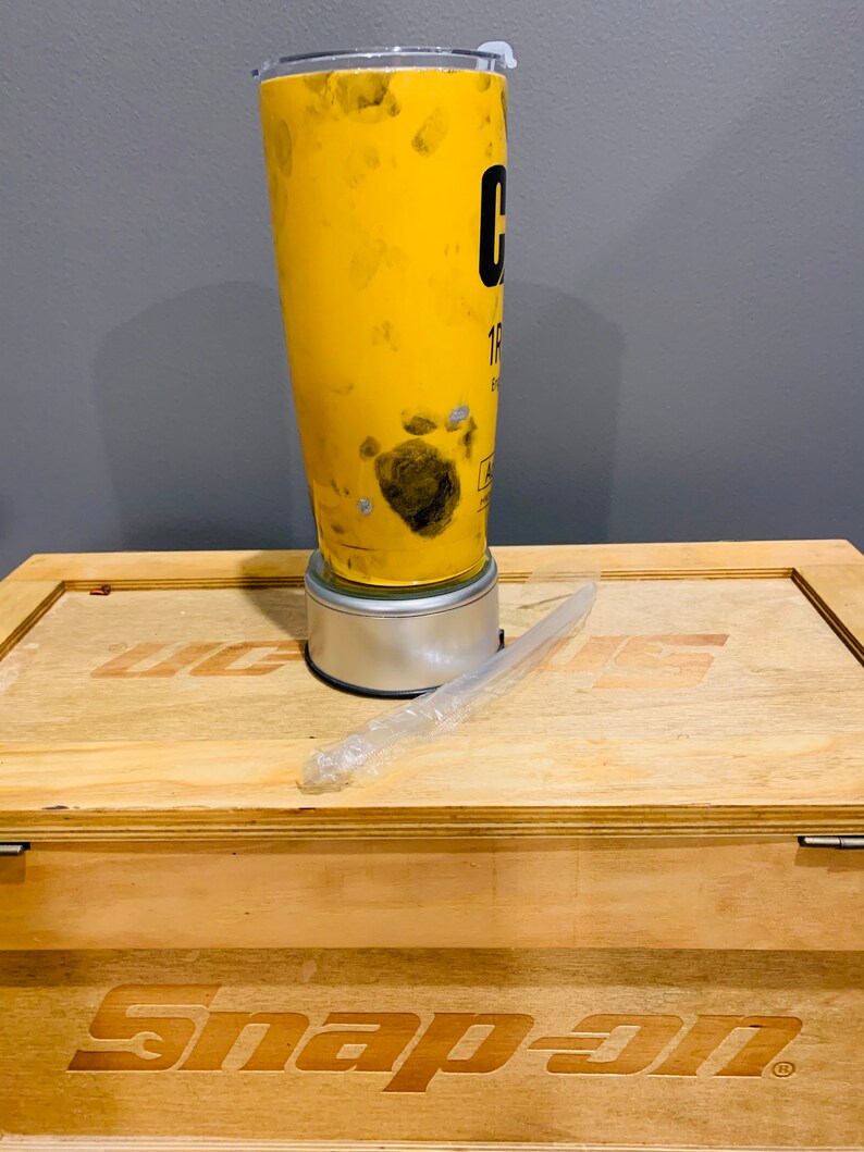 Cat Oil Filter Tumbler - Etsy