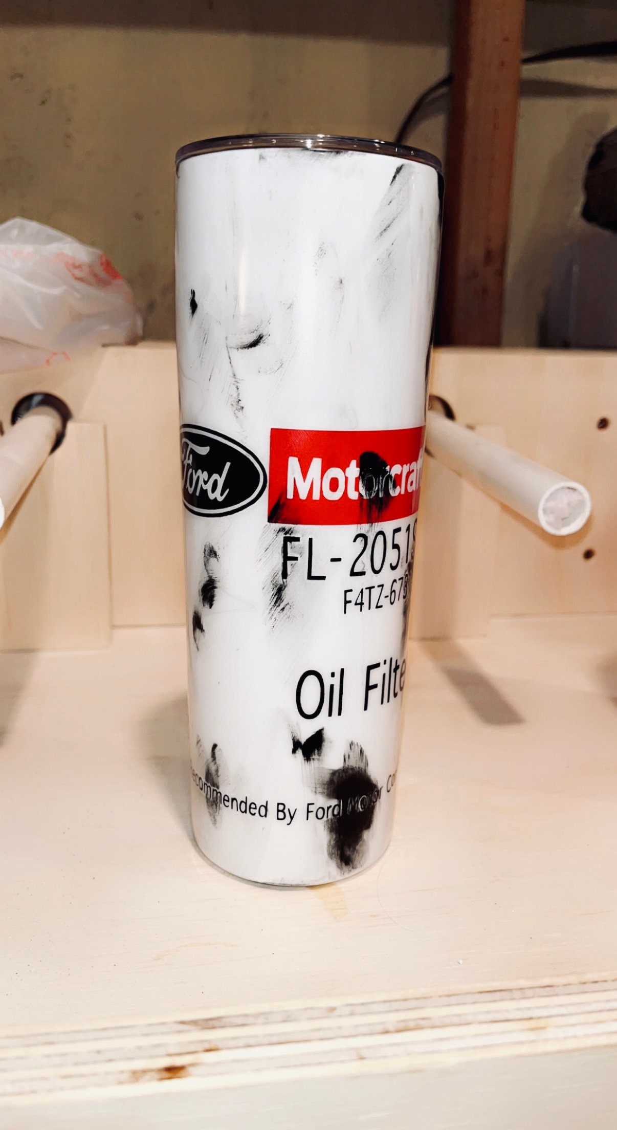 Ford Powerstroke Oil Filter Tumbler - Etsy