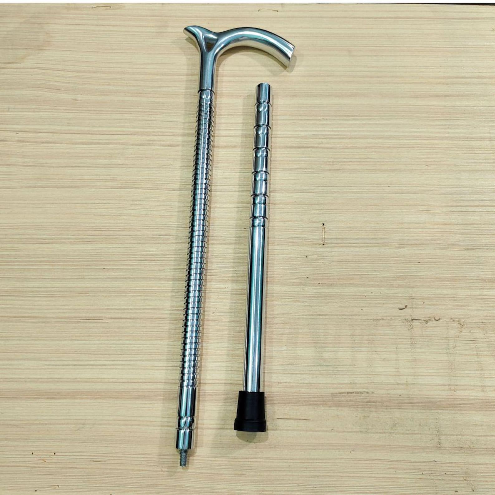 Tactical Aluminum 36" Walking Stick – Lightweight, Adjustable Cane With ...