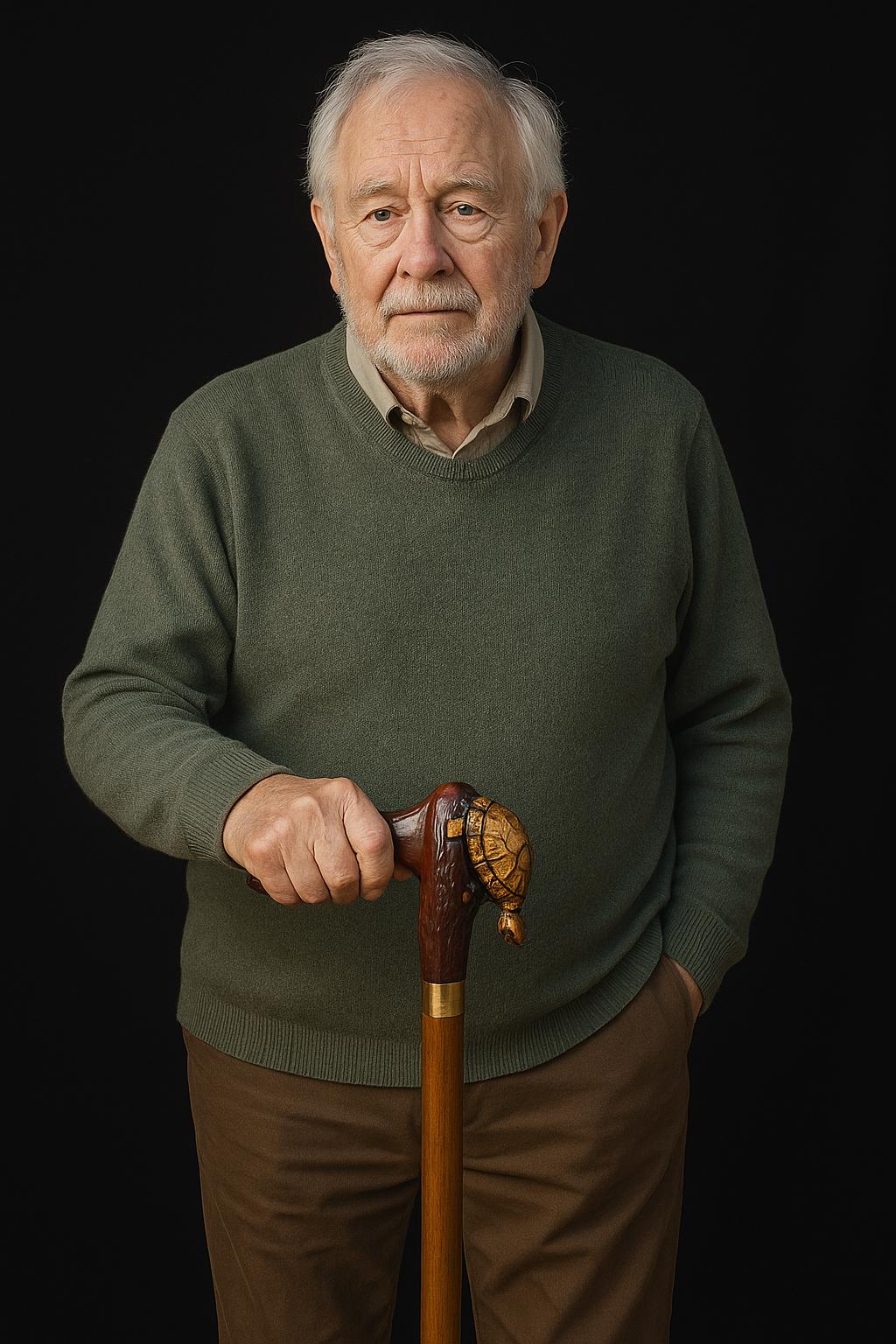 Hand Carved Turtle Walking Stick: Ergonomic Wooden Cane, 36" - Etsy
