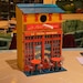 French Restaurant Birdhouse Plans - Etsy