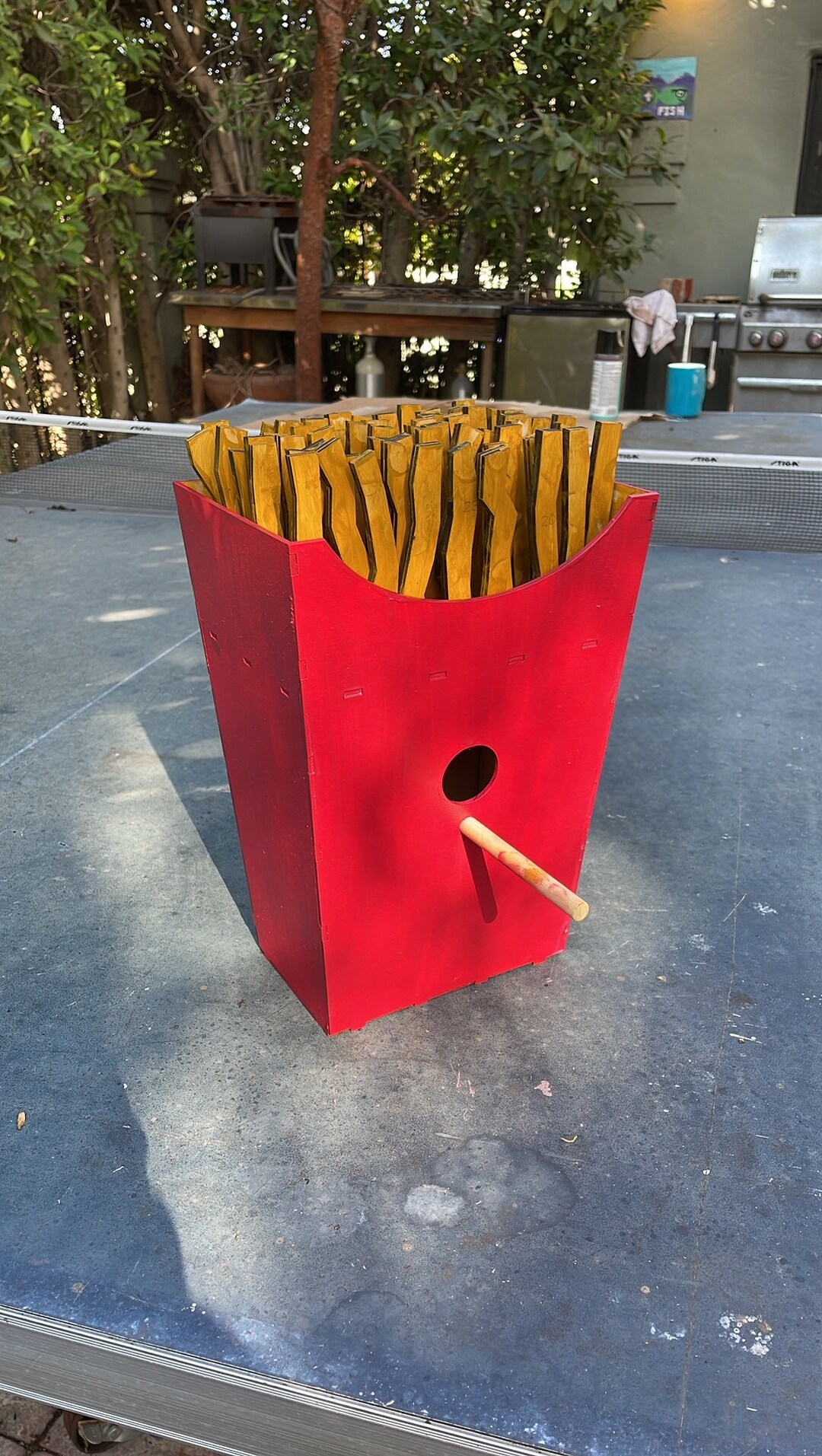 French Fry Birdhouse Plans - Etsy