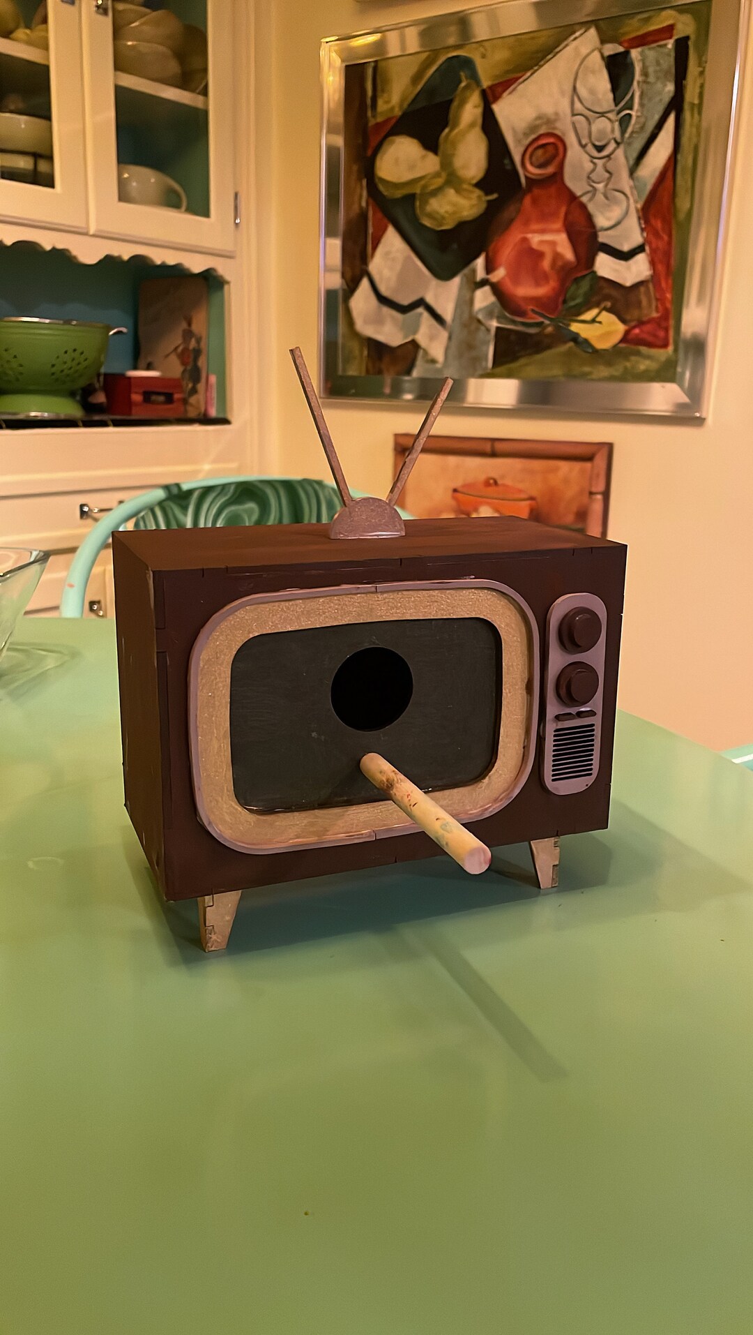 Retro Television Birdhouse Plans - Etsy