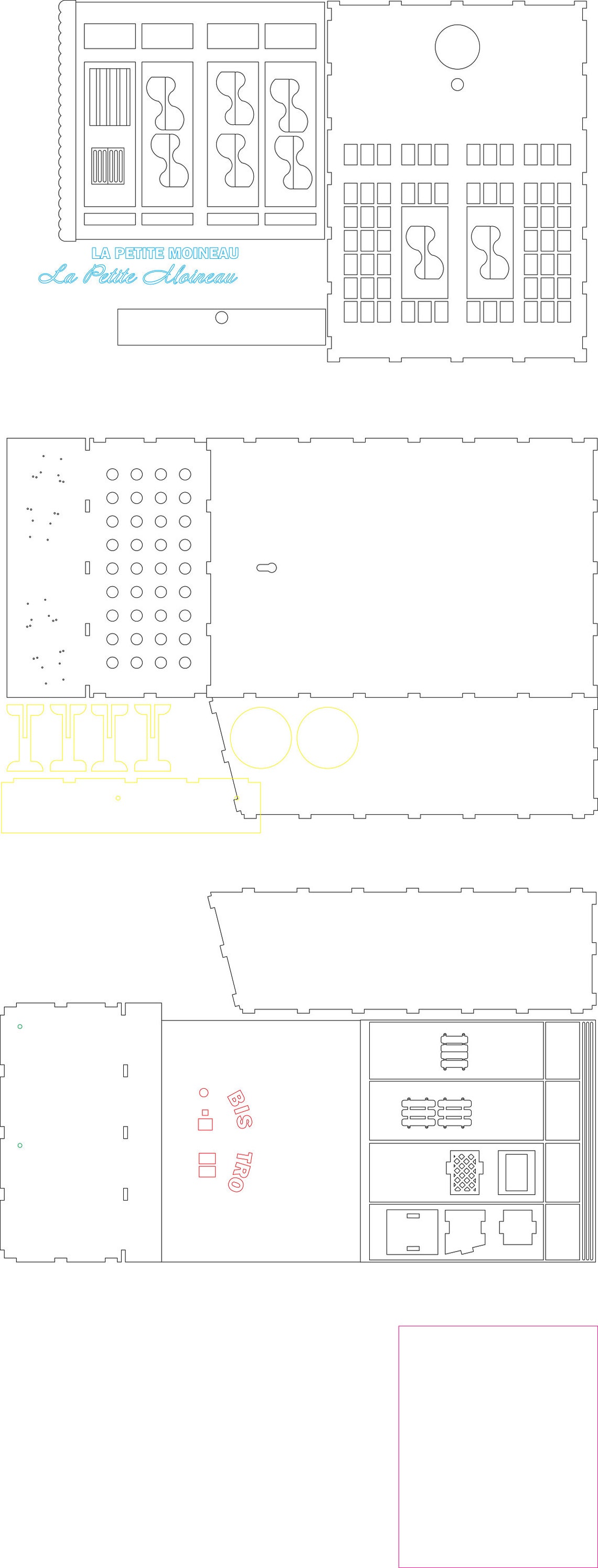 French Restaurant Birdhouse Plans - Etsy