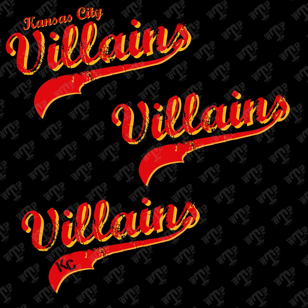 KC Villains PNG Bundle - Etsy