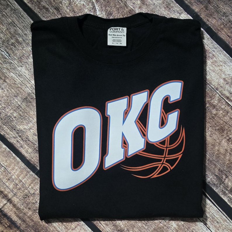 OKC Basketball PNG Bundle - Etsy