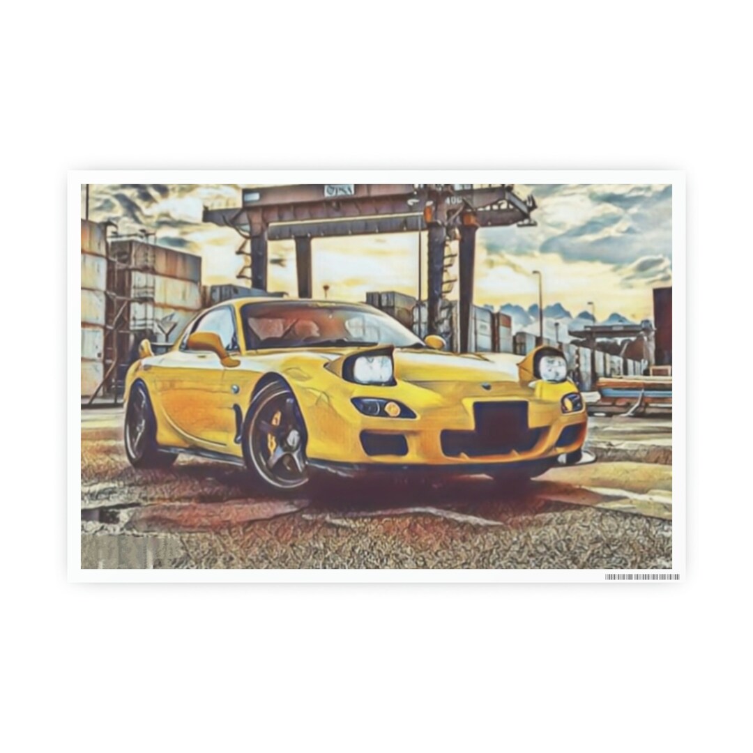 Rx7 Poster - Etsy