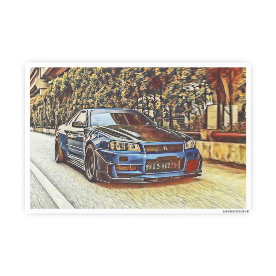 R34 Poster Etsy