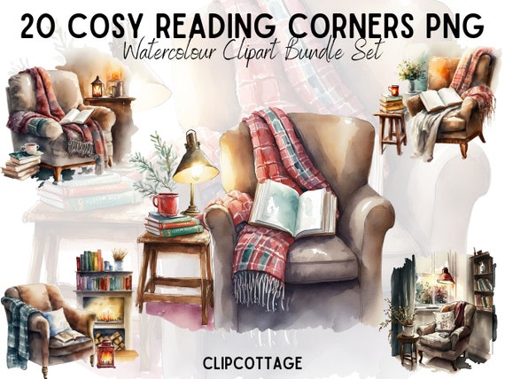 Book Corner Designs Clipart