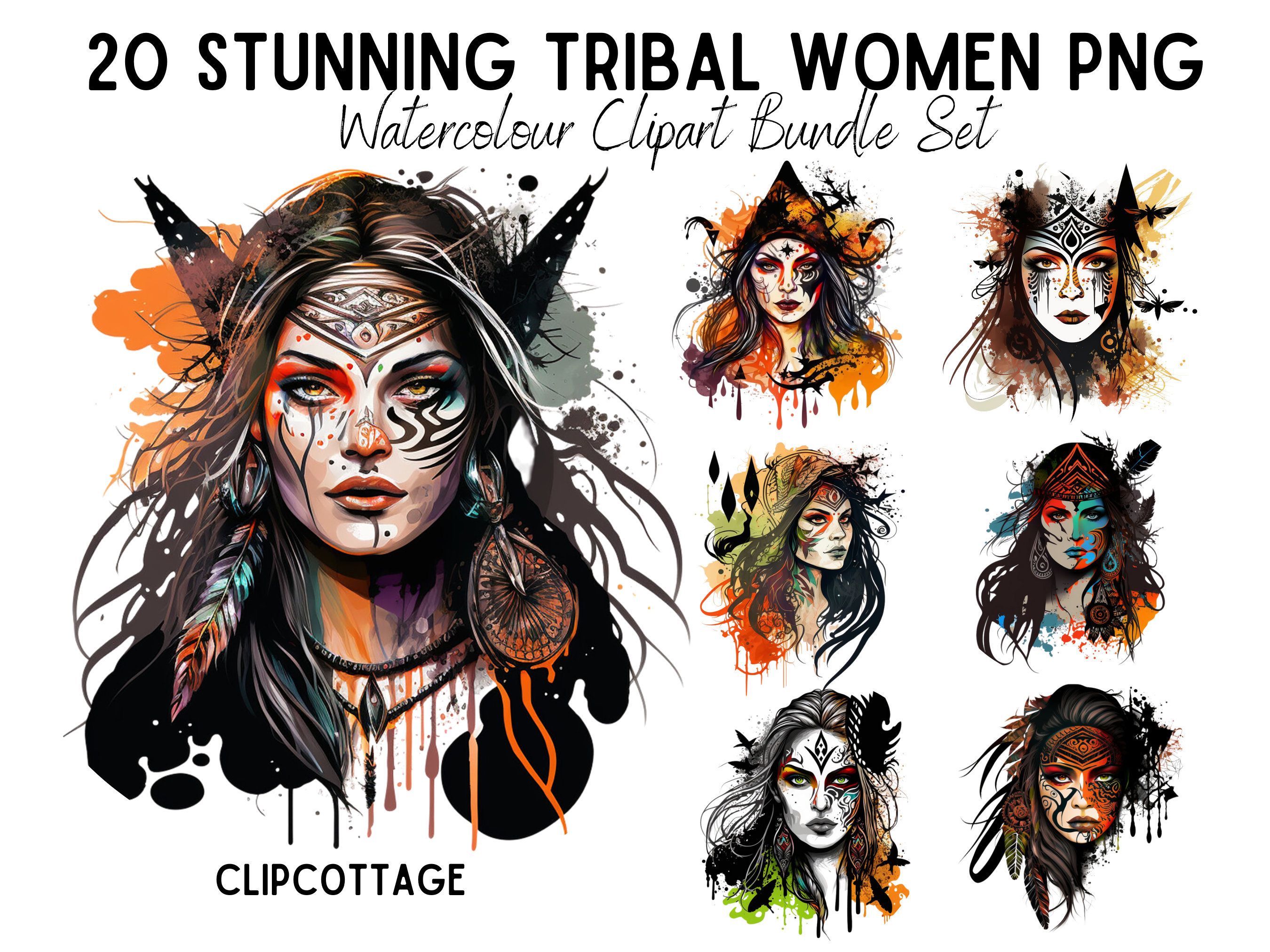 Tribal Girl Design