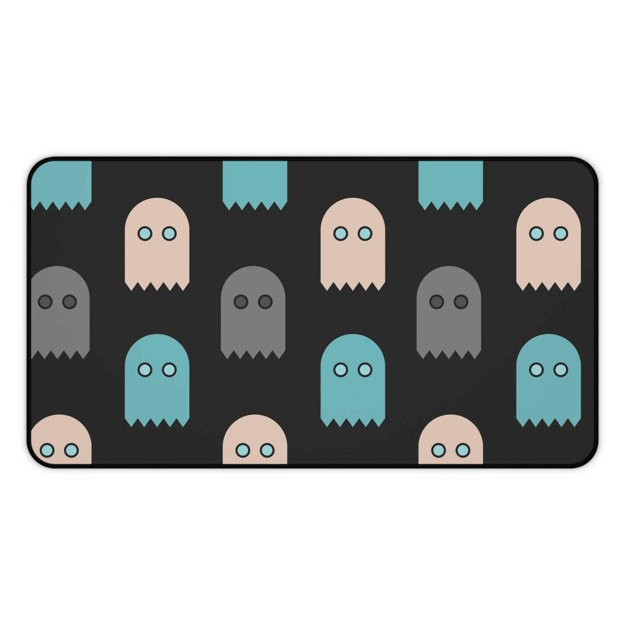 Retro Arcade Desk Mat, Ghosts, Retro Video Game, Gaming Mouse Pad ...