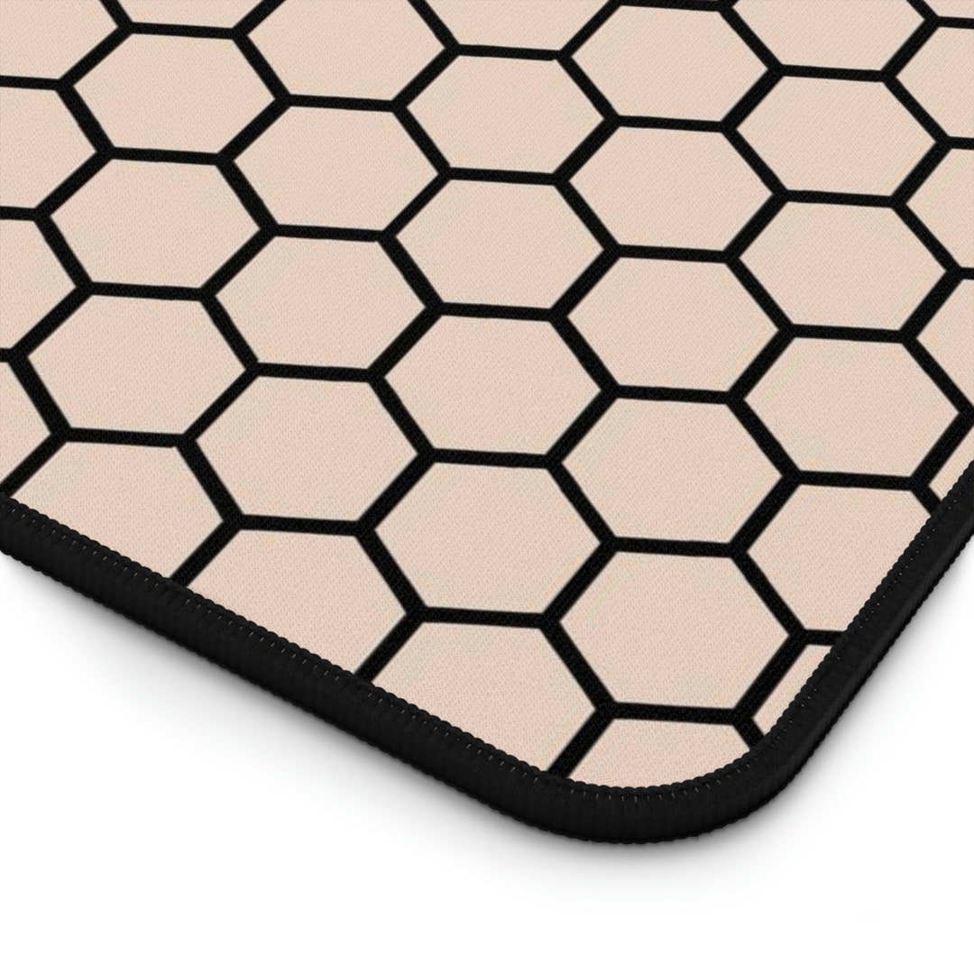 Beehive Desk Mat for Desk Keyboard Gaming Mousepad for Desk Accessories ...