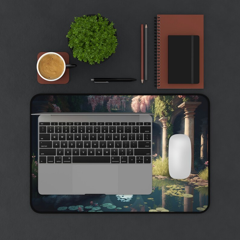Whimsical Desk Mat for Computer Keyboard Gaming Mousepad for Laptop ...