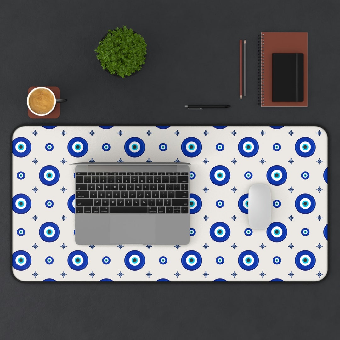 Evil Eye Desk Mat - Etsy
