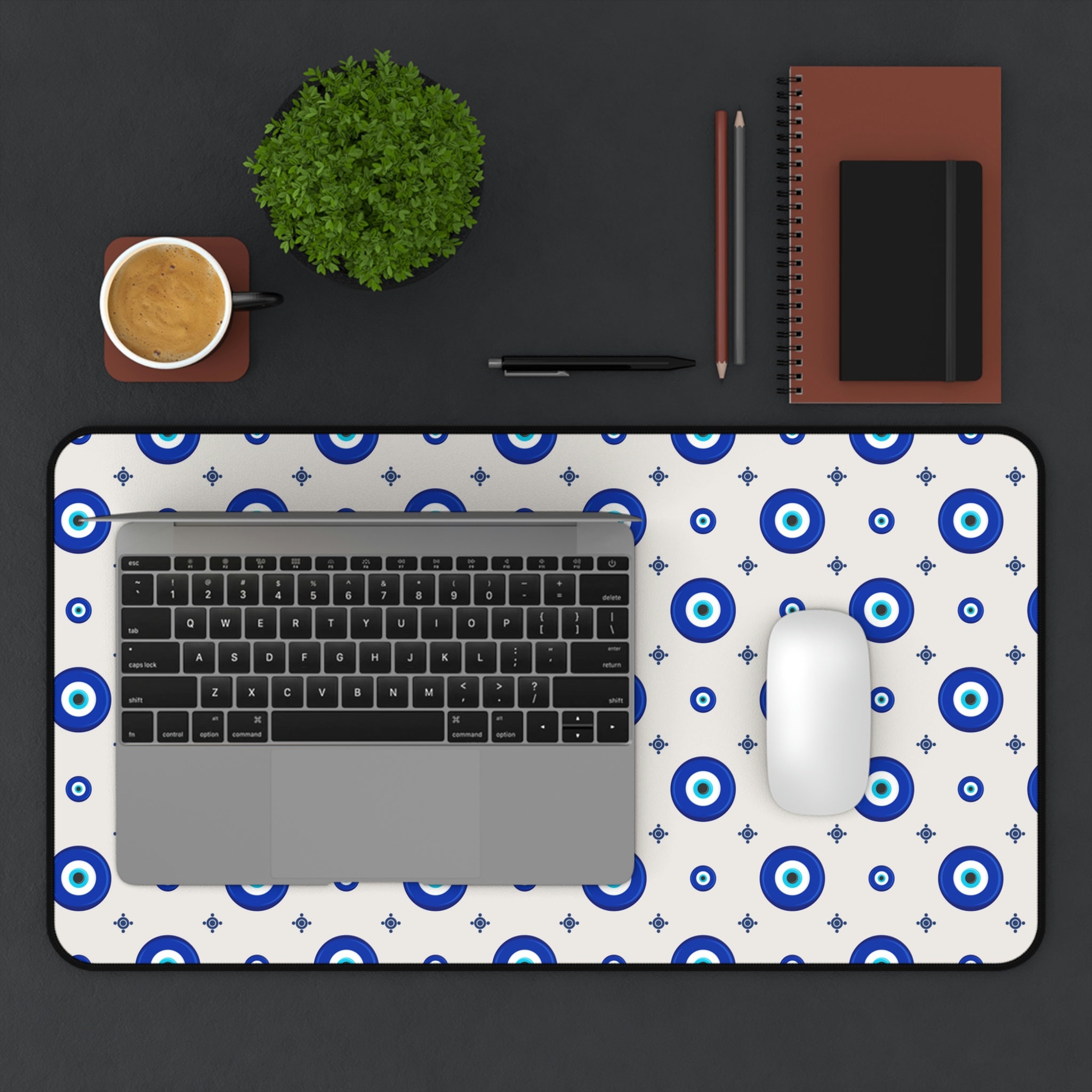 Evil Eye Desk Mat - Etsy