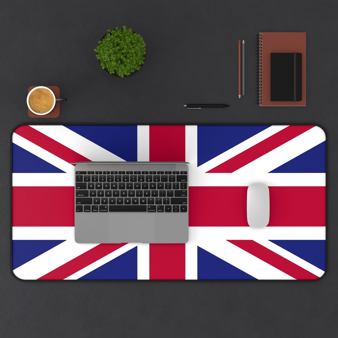 Union Jack Flag Desk Mat - Etsy