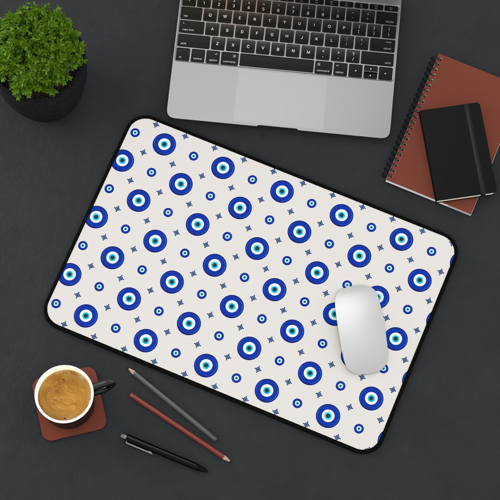 Evil Eye Desk Mat - Etsy