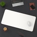 Off White Desk Mat, Light Mouse Pad, Simple Neutral Mousepad, Desk ...