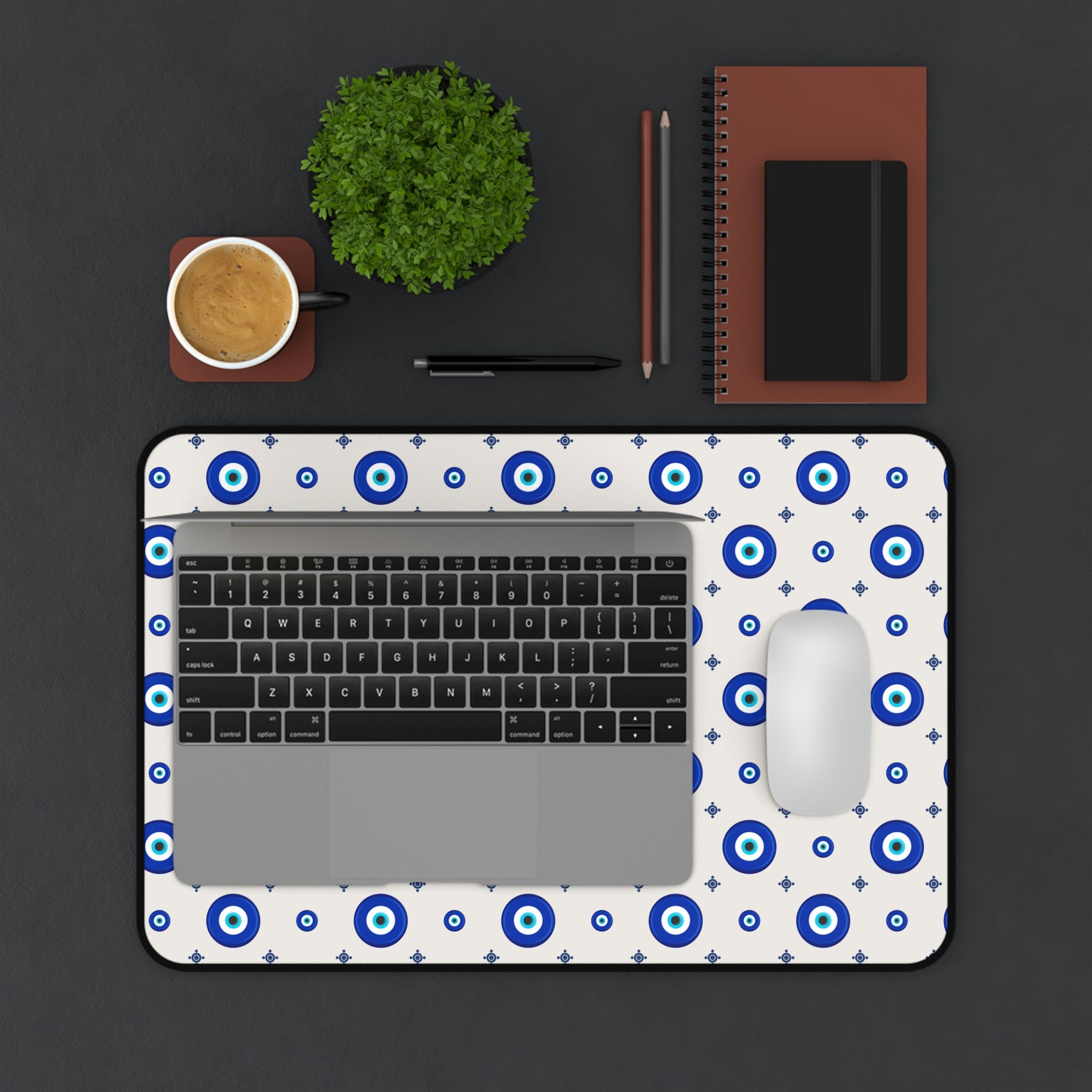 Evil Eye Desk Mat - Etsy