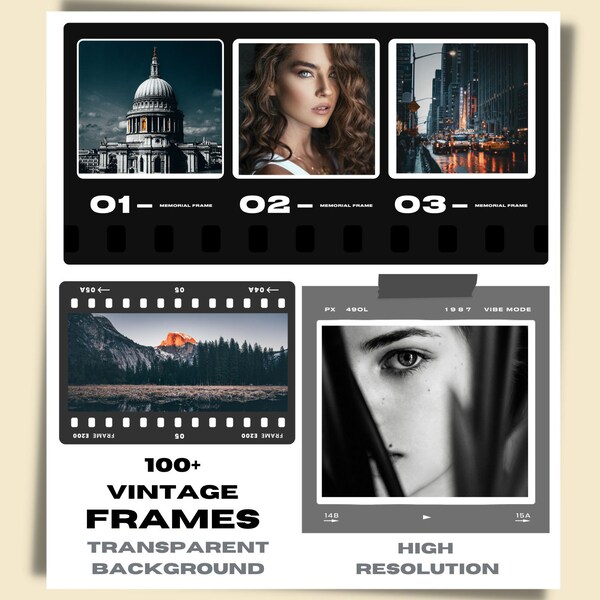 Photo Strip Frames - Etsy