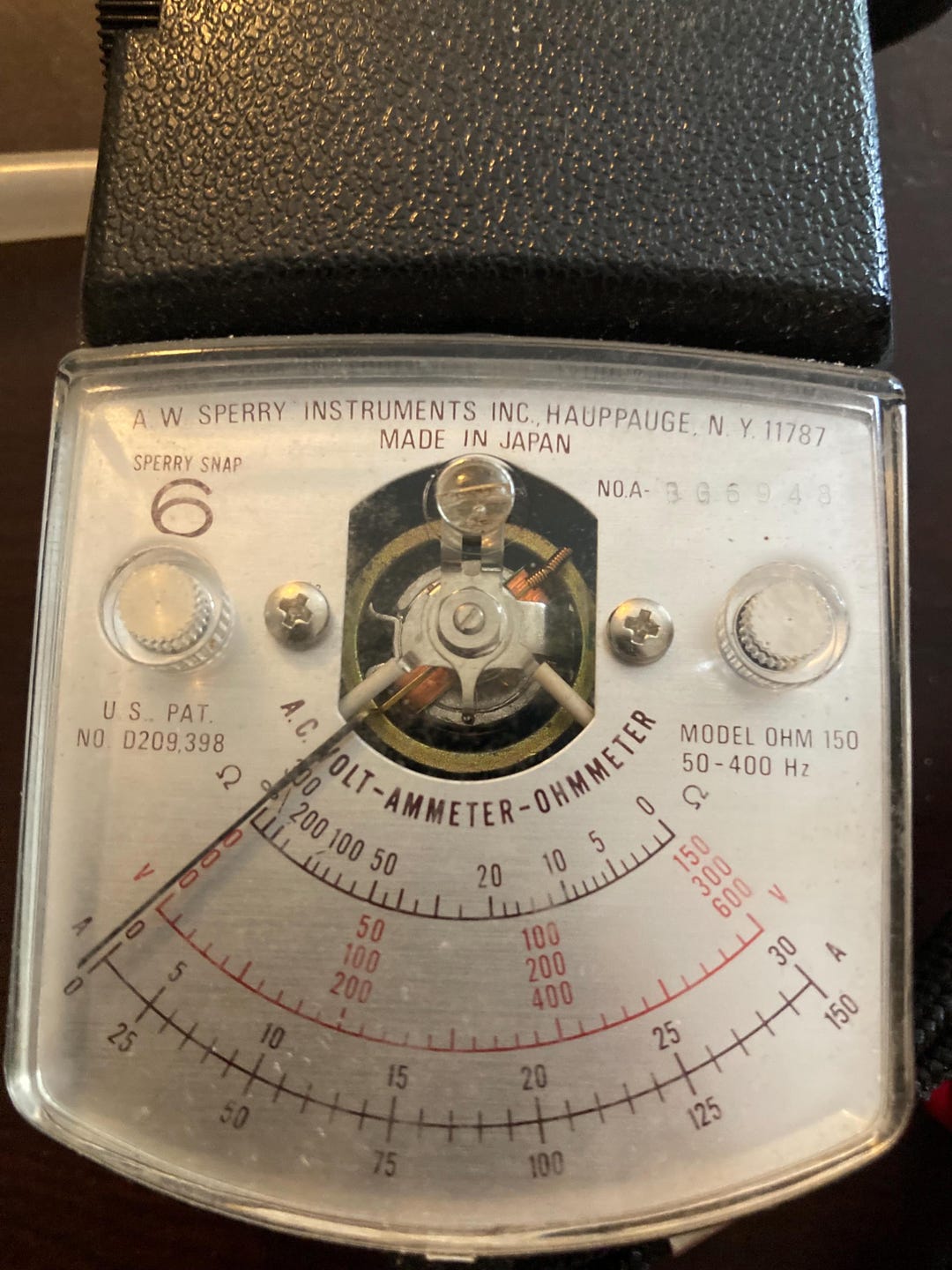Vintage AW Sperry Snap 6 Clamp Multimeter - Etsy