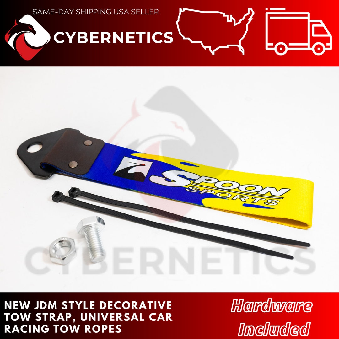 Brand New Blue Spoon Sports JDM Style Decorative Universal Racing ...