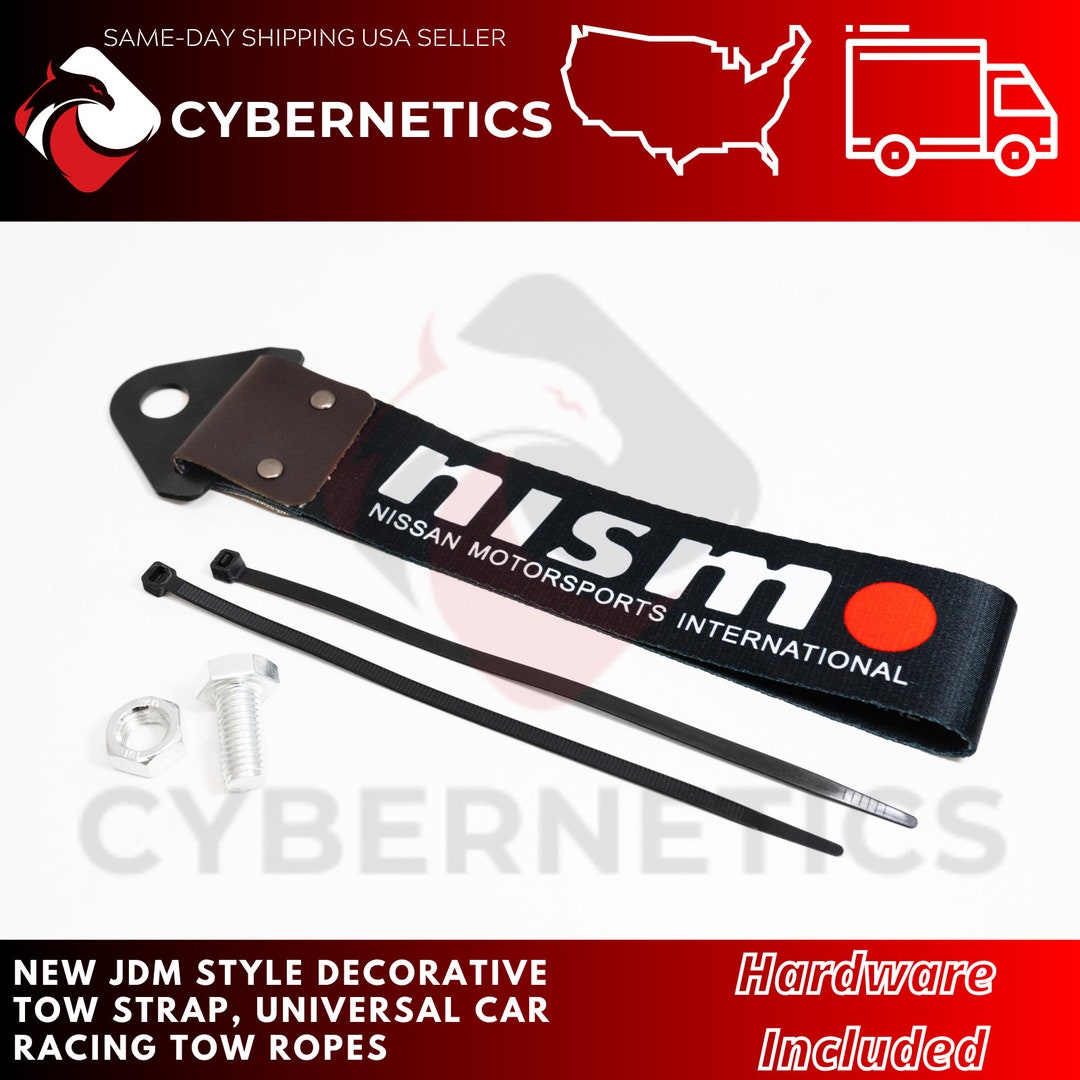 Brand New Nissan NISMO JDM Style Decorative Universal Racing Bumper Tow ...