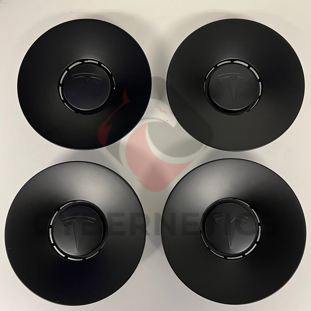 4 Pack Tesla Model Y Center Cap Induction 20 Inch Wheel 1188233-00-a ...