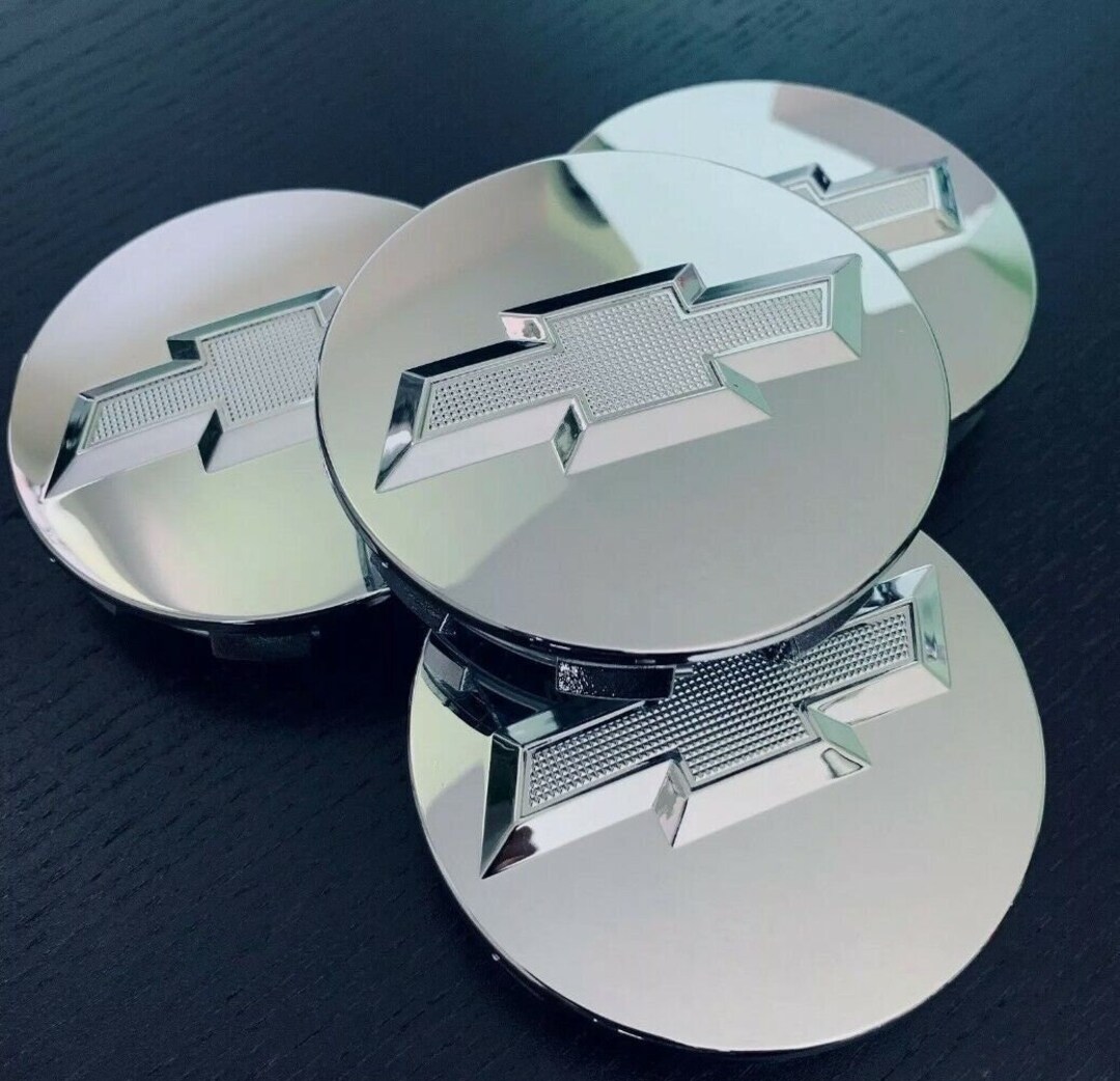 Set of 4 Chrome Chevy Suburban Tahoe Center Caps Part Number: 9596403 ...