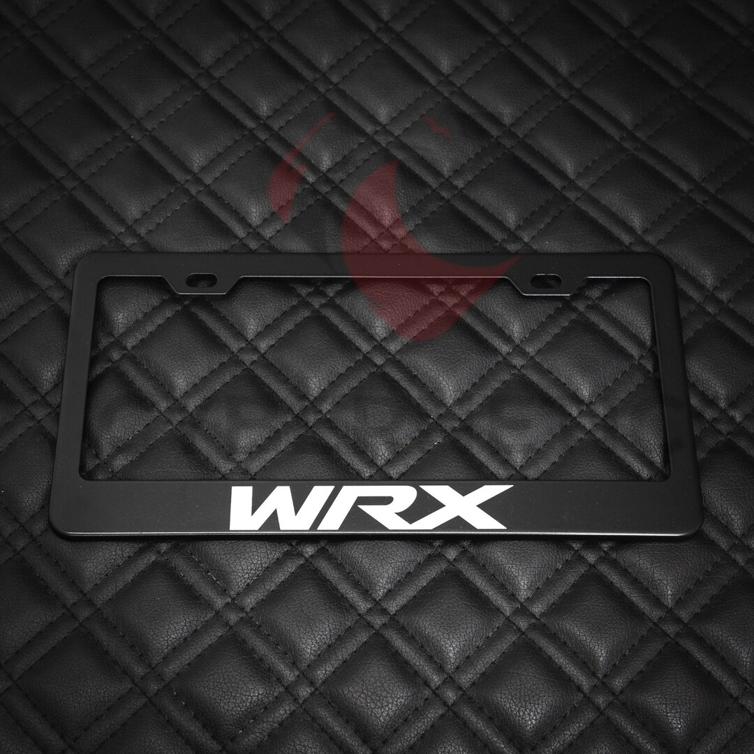 Subaru WRX Letter Emblem Badge Symbol Black Powder Coated - Etsy