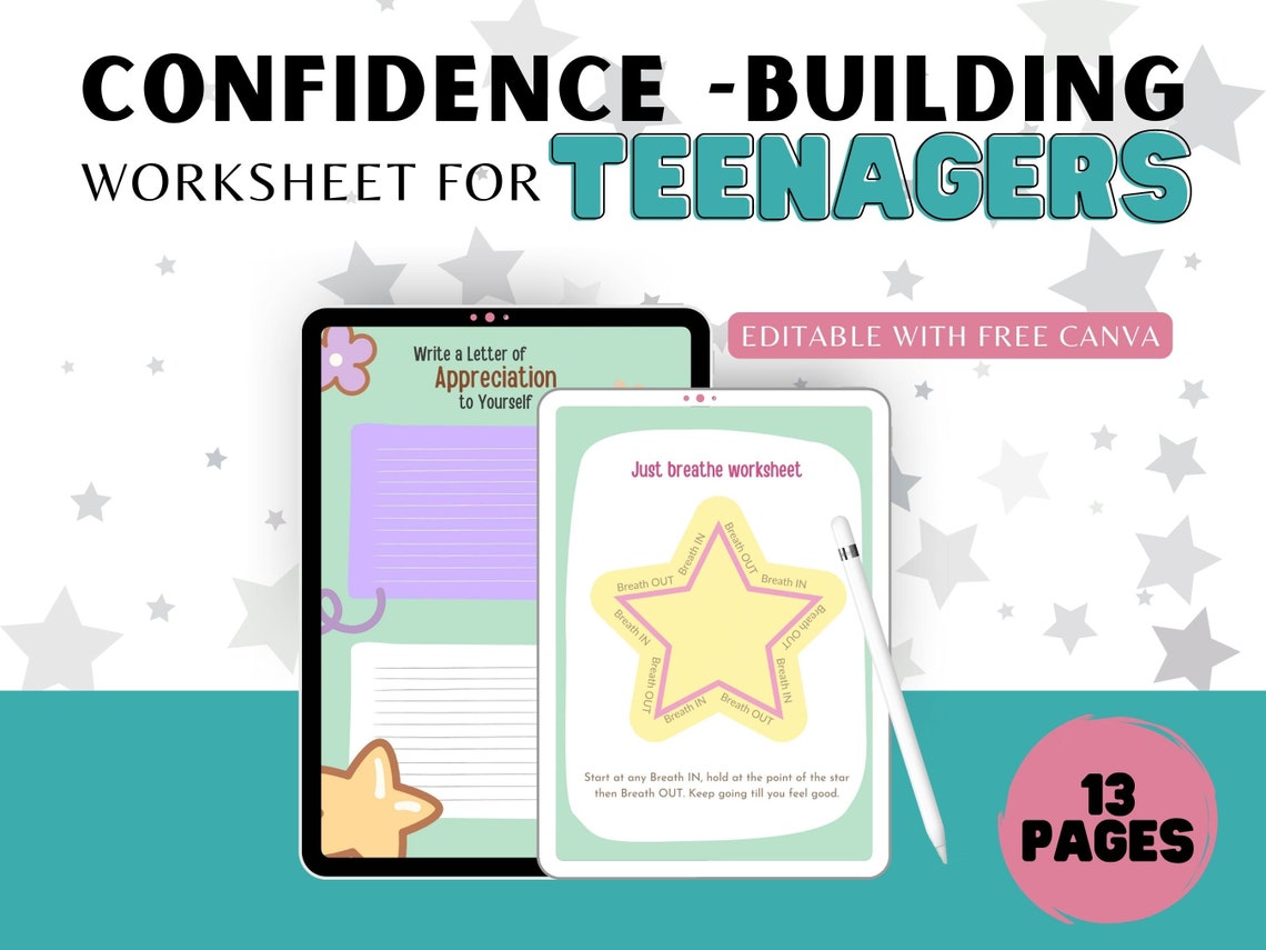Empower Teenage Confidence: Transformative Worksheets for Building Self-belief in Teens | for ...