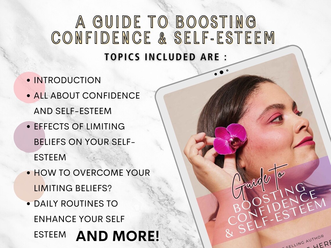 Confidence & Self Esteem Guide Done for You Rebrandable Coaching ...