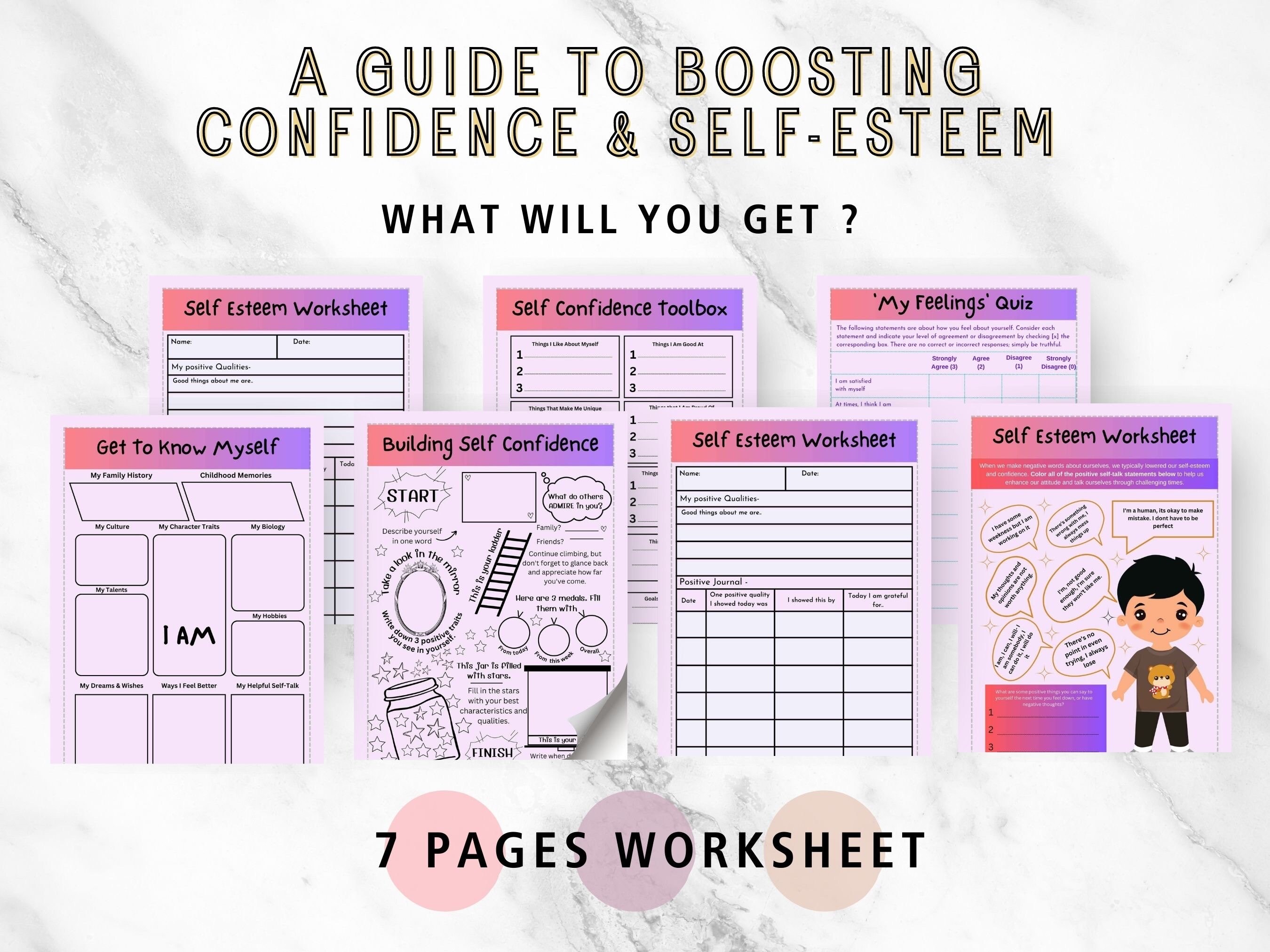 Confidence & Self Esteem Guide Done for You Rebrandable Coaching ...