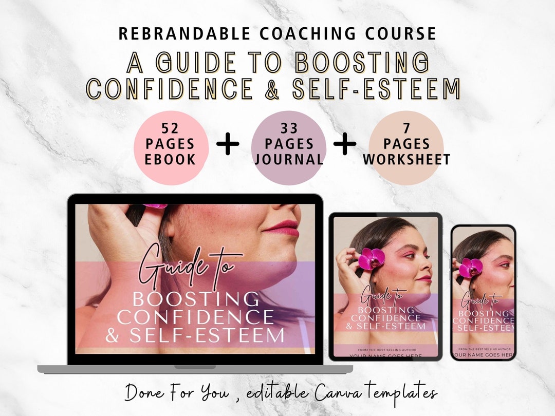 Confidence & Self Esteem Guide Done for You Rebrandable Coaching ...